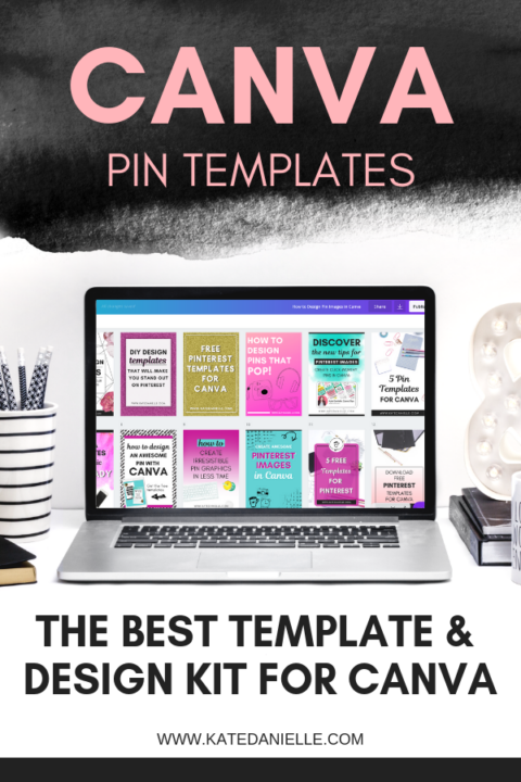 How to Create a Click-worthy Pinterest Images with Canva - Kate ...